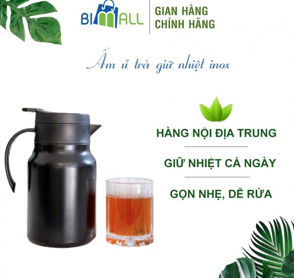 ẤM Ủ TRÀ GIỮ NHIỆT INOX